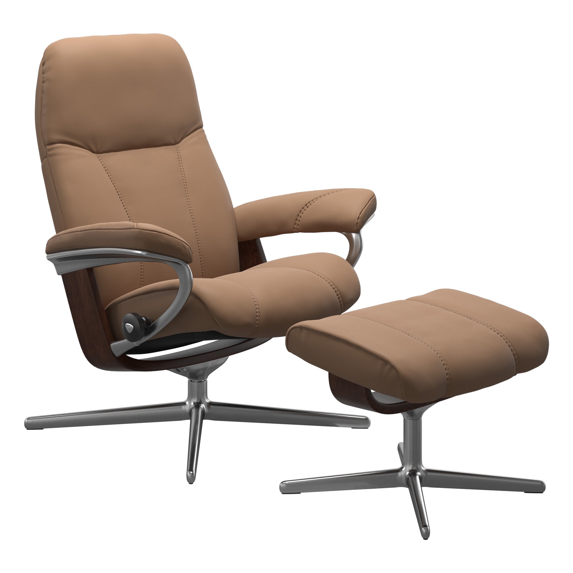 Stressless Consul Recliner - Cross Base - Hansen Interiors - Hansen ...