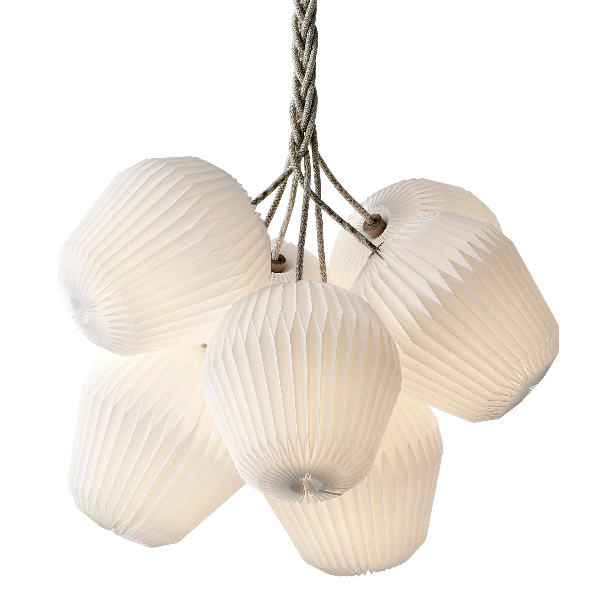 Le Klint Bouquet 130 7 Shade Chandelier XL - Hansen Interiors - Hansen Interiors